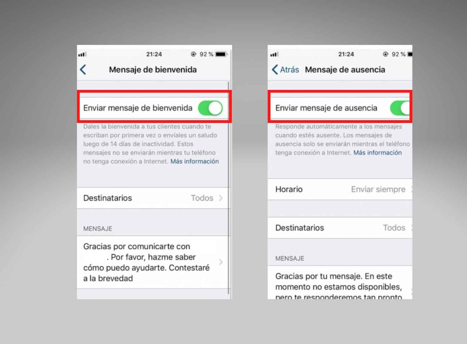 Descubre Como Poner Mensaje Automatico en WhatsApp