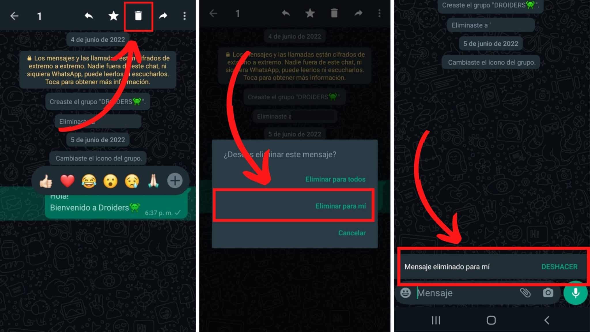 Tutorial: Cómo Borrar un Mensaje de WhatsApp