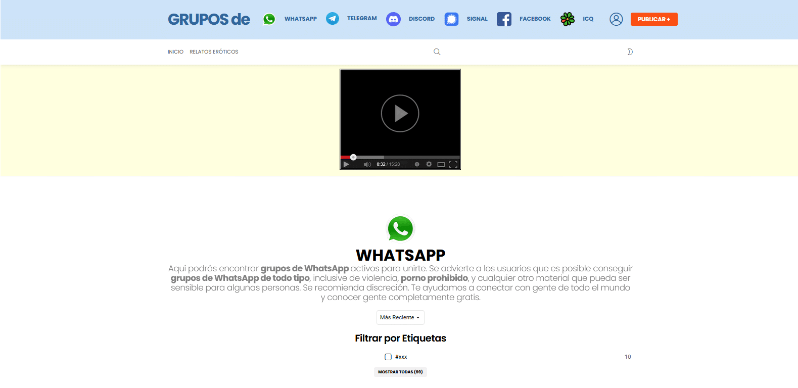 Grupos de WhatsApp de todo tipo: Dónde encontrarlos